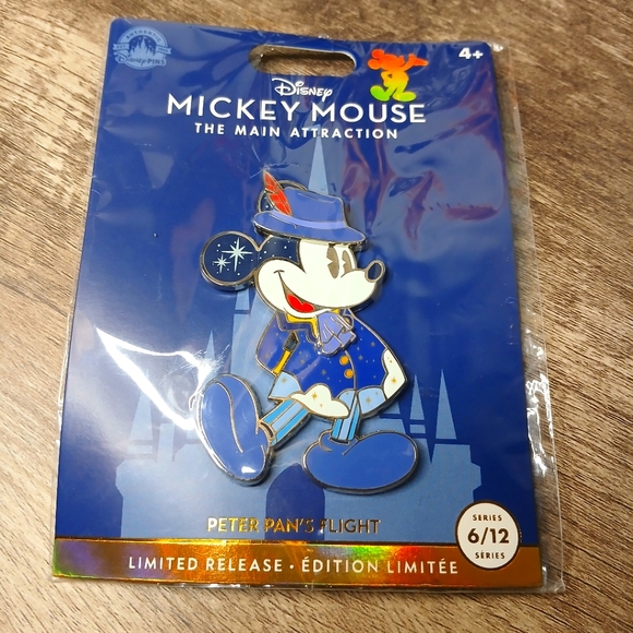 Disney | Other | Mickey Mouse The Main Attraction Peter Pans Flight Lr ...